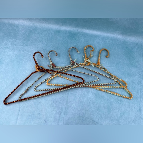 Hand Crafted | Storage & Organization | Vintage Wrapped Hangers | Poshmark